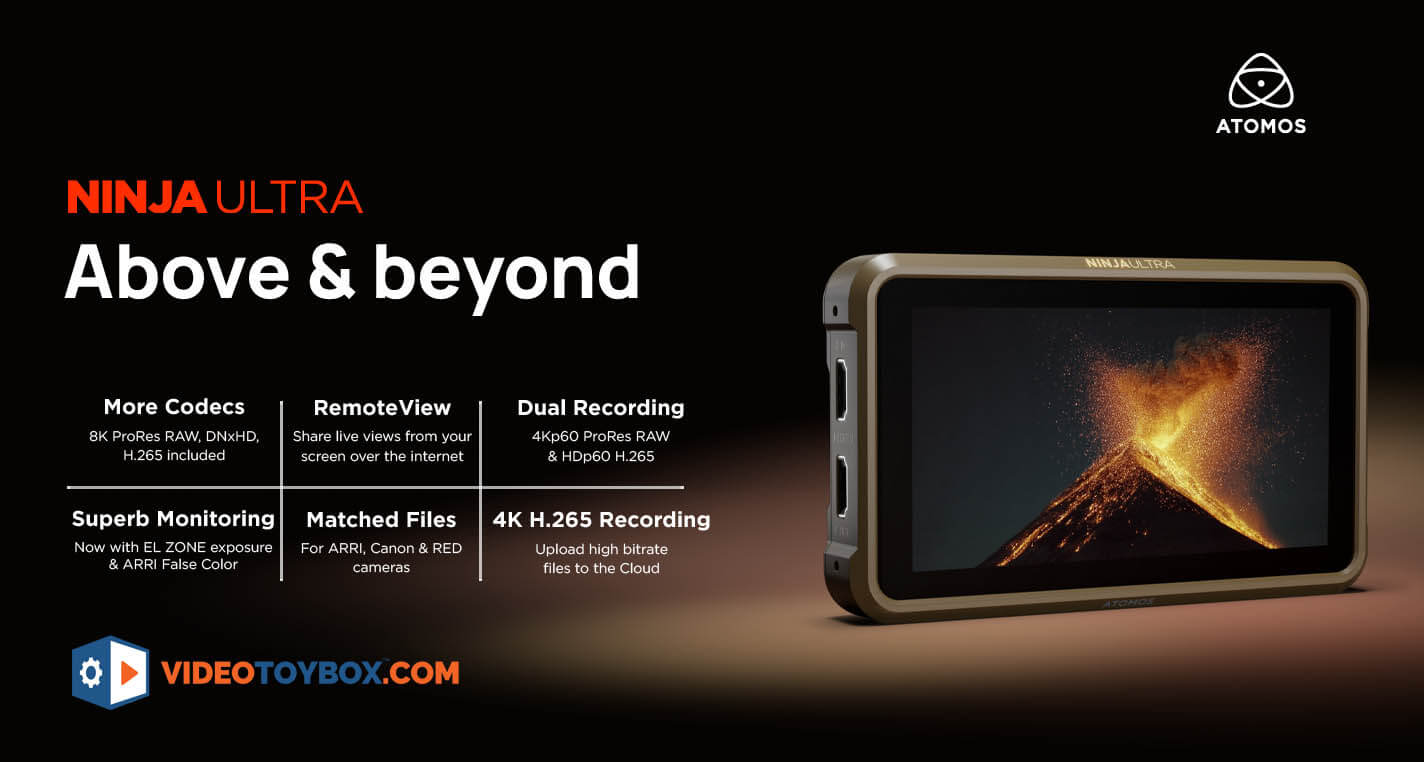 Atomos Ninja Ultra - ATOMNJAU01 - Atomos Monitor-Recorder 4k HDR