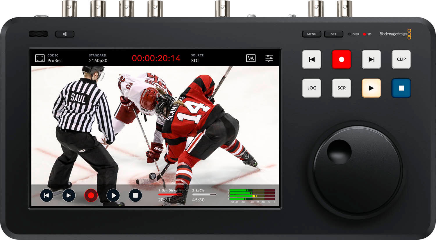 Blackmagic HyperDeck Shuttle 4K Pro 2TB - HYPERD/PTSKD/2TB - BMD