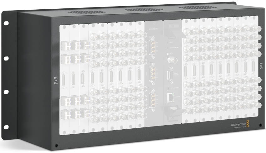 Blackmagic Universal Videohub 72 Crosspoint Rack Frame - VHUBUV/72XP