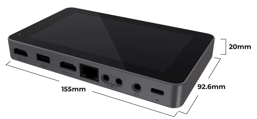 YoloBox Mini portable streaming device for YouTube, Facebook, Vimeo ...